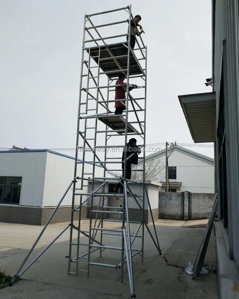6m Platform Aluminum Scaffold Tower - Durable & Versatile