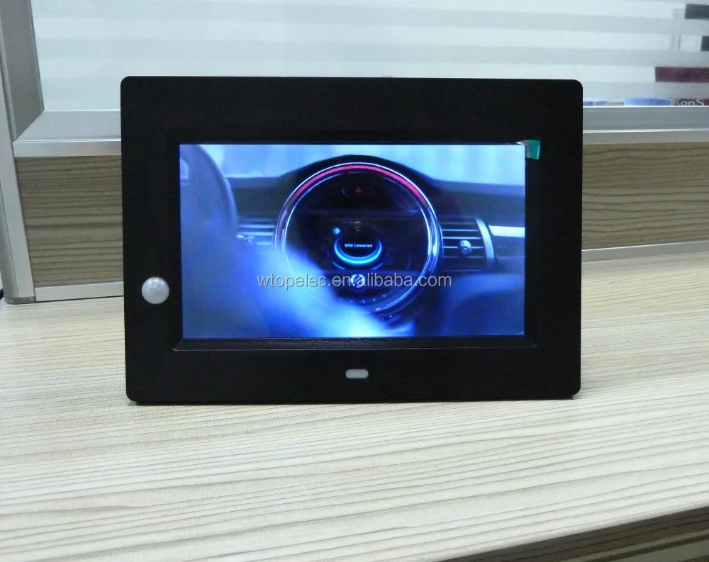 Ir Motion Sensor Activated 7inch Digital Lcd Screen For Advertising ...