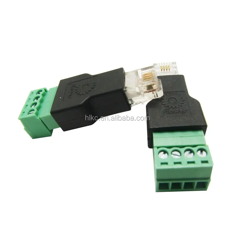 Rj11 Plug 6p4c Modular 6 Pin Rj11 Unshielded Connector - Buy Rj11 Plug ...