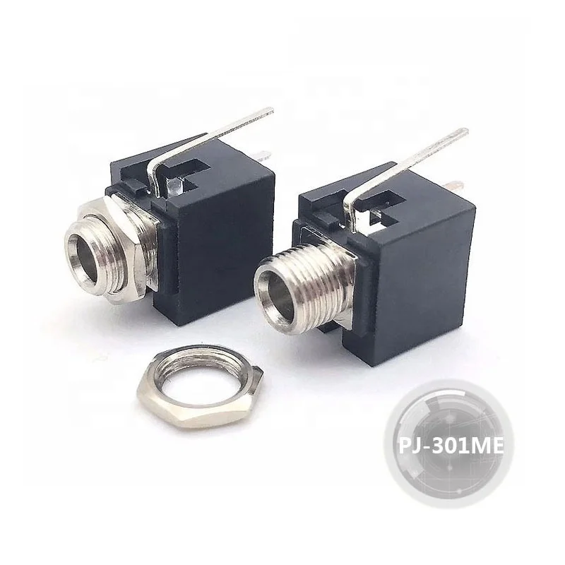 Wnre Female Stereo Jack 3 Pin Pj-301m 3.5mm Audio Jack - Buy 3.5mm ...