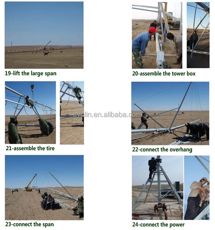 Center Pivot Irrigation System Best Price For Famer - Buy Air Drop ...