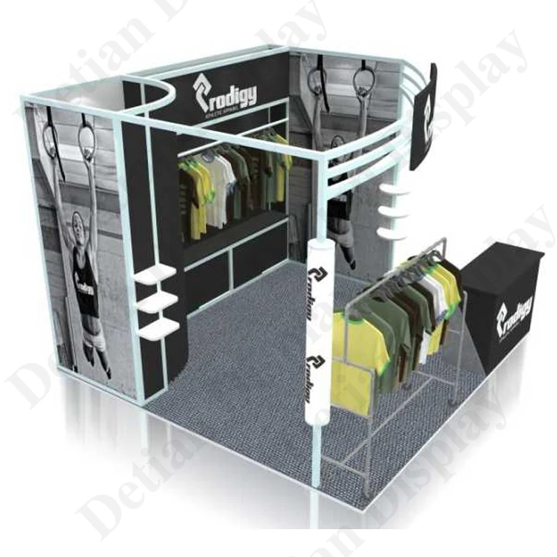 Stand De Exposición Modular De 10x10 Pies Con Pantalla De Aluminio De ...