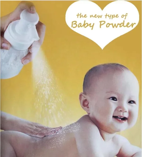 60ml PET clear Powder Spray Bottle Dry Powder for Glitter Baby Talcum ...