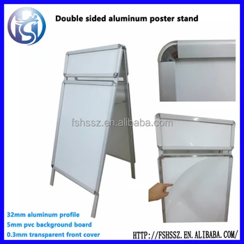 A1 Aluminum Alloy Folding Double Side A Board Poster Standee Hs-h27 ...