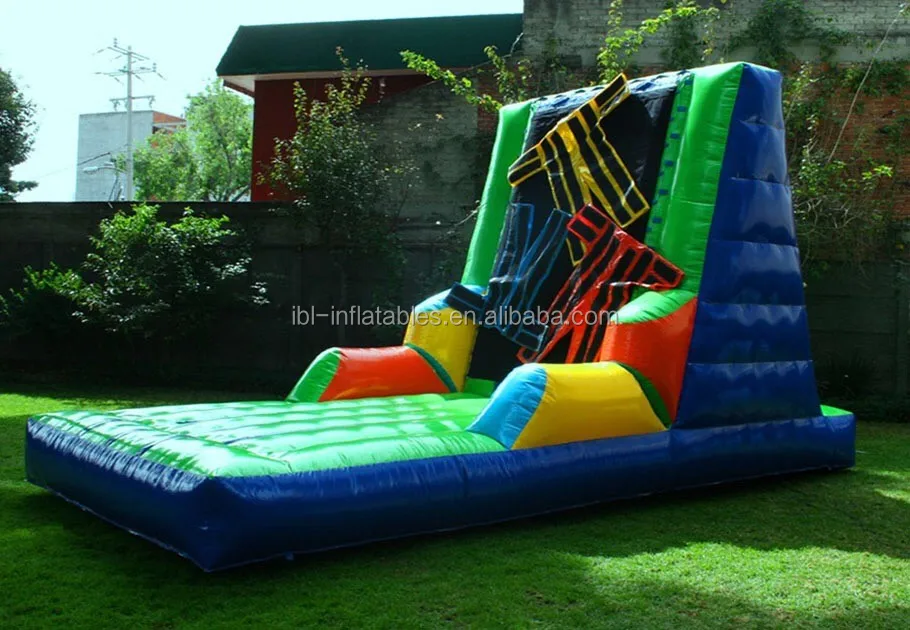 Commercial Interactive Game Inflatable Climb Stick Suit Wall/inflatable ...
