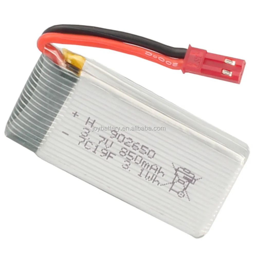 Rc Lithium 902650 3.7V 850mah 25C Helicopter Battery