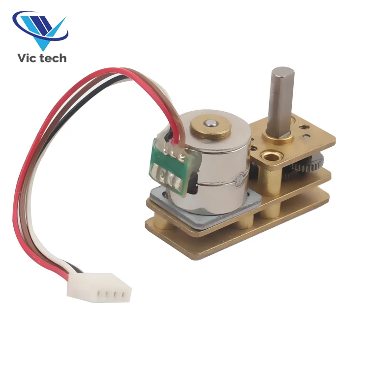 VSM10-817G 5V Micro Geared Stepper Motor for Precision Instruments