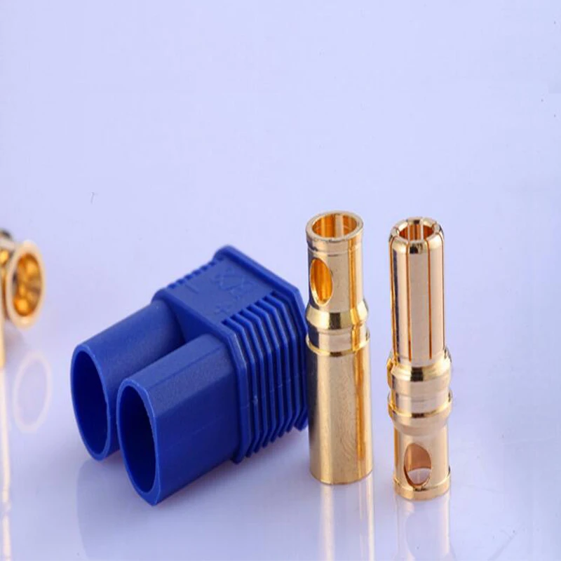 Ec8 Connector W/ 8mm Gold Bullet Plug Male Female Banana Plug Connector ...