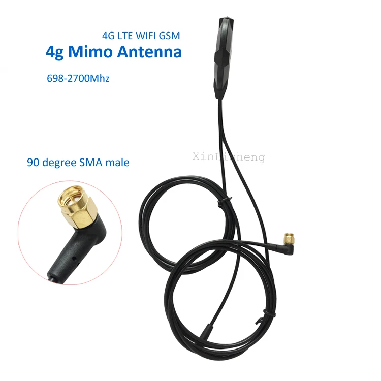 Advanced Technology External 3g Gsm Dish Aerial 2.4g Wifi Bend Sma Mimo Lte 4g Antenna - Buy 4g ...