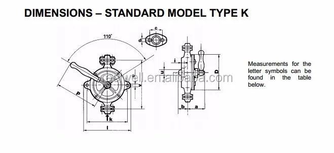 K2 Hand Wing Pump/ 1" Semi Rotary Hand Pump - Buy Hand Wing Pump,Rotary ...