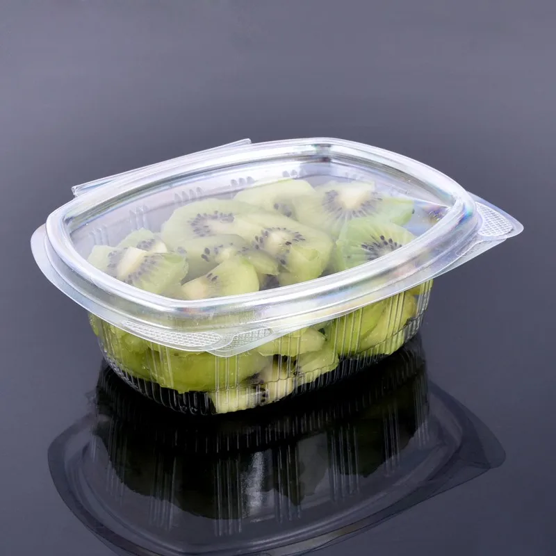 Clear Plastic Fruit Boxes with Holes - Ideal for Berries