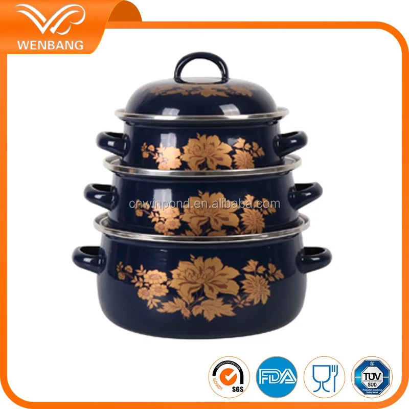 Enamelled Turkish Cast Iron Cookware Parini Masterclass Premium ...