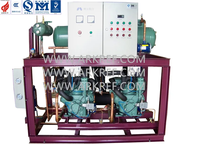 Two-stage Reciprocating Compressor Parallel Refrigeration Unit Spbc2-25 ...