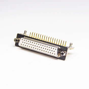 Right Angle D Sub D-sub Db50 50pin Female Connector For Pcb - Buy Right ...