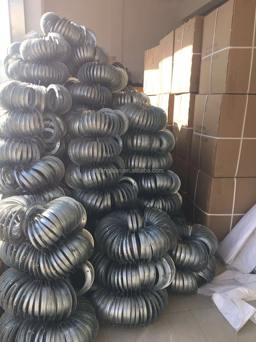 Flange of Ventilation Fitting HVAC Systems - Durable & Fire-proof