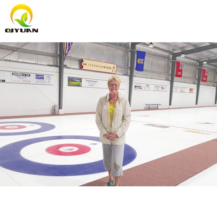 100% Natural Synthetic Polyethylene Curling Court Uhmwpe Curling Game ...