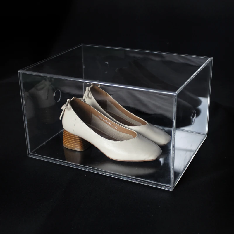 高品質クリアアクリル靴ディスプレイケース熱い販売スニーカーガラスケース卸売靴ディスプレイボックス - Buy アクリル靴ディスプレイケース ...
