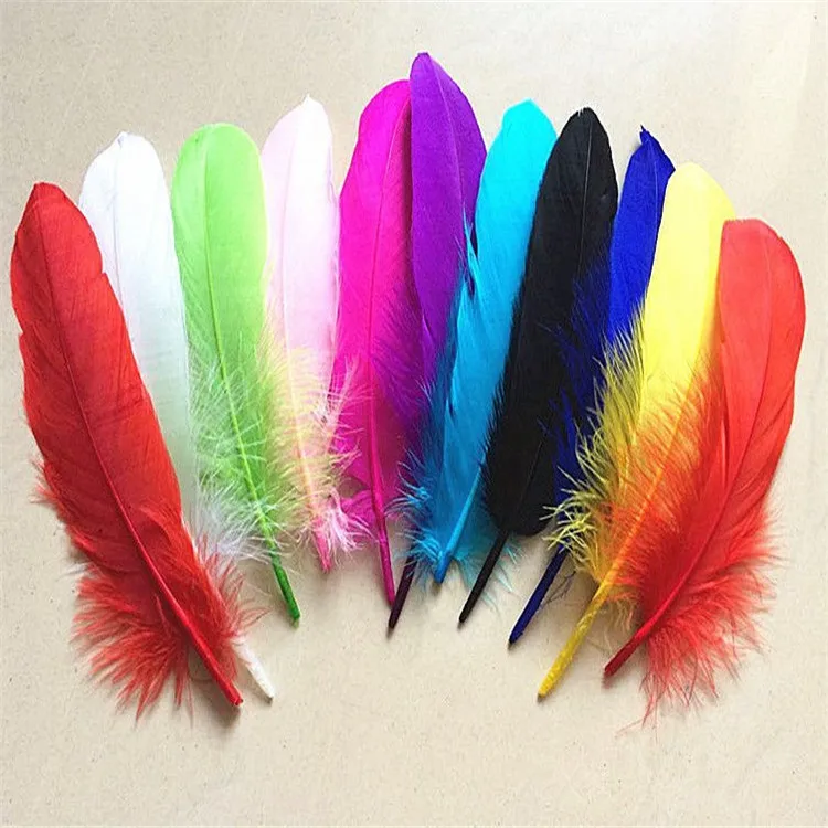 Wholesale Natural Dyed Bulk Goose Feather For Shuttlecock - Buy Goose ...