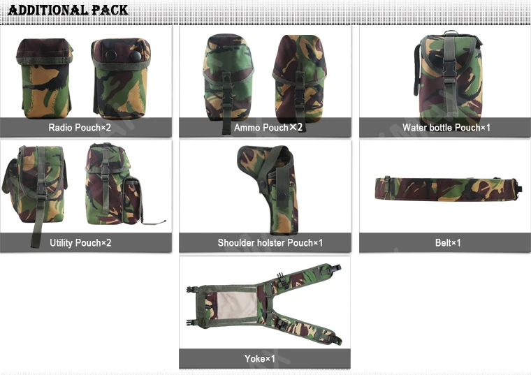 British Tactical Style U.k Dod Backpack Plce Pattern 90" Webbing Pack ...