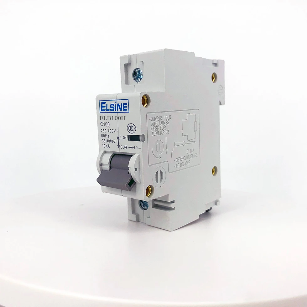 Mcb Ac 1p 2p 3p 4p 100a 230/400v Curve C Miniature Circuit Breaker ...