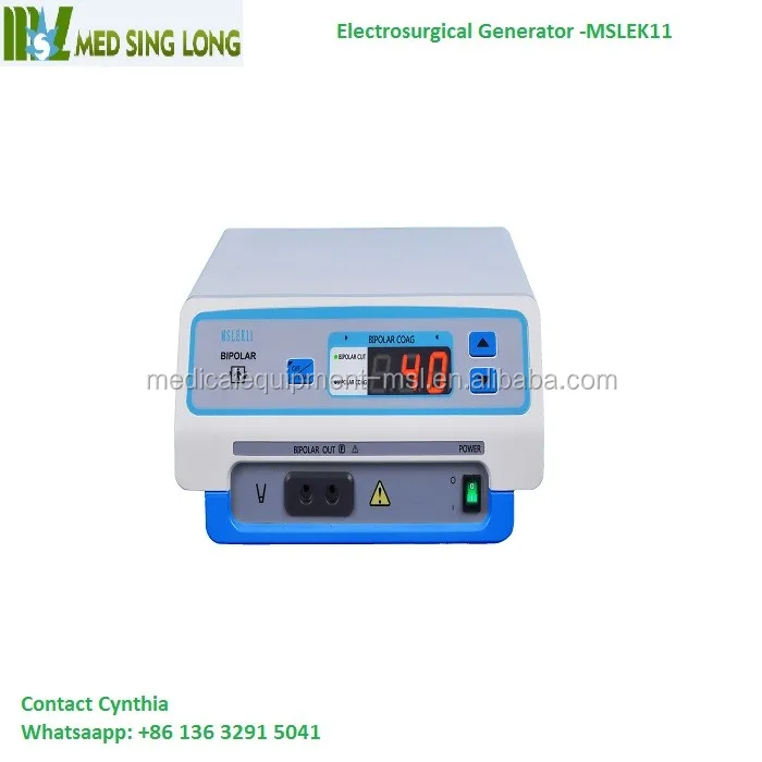 Medical Bipolar Electrosurgery Unit / Electrosurgical Generator ...