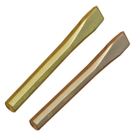 Non Sparking Safety Flat Chisel - Albr, Brass, Copper