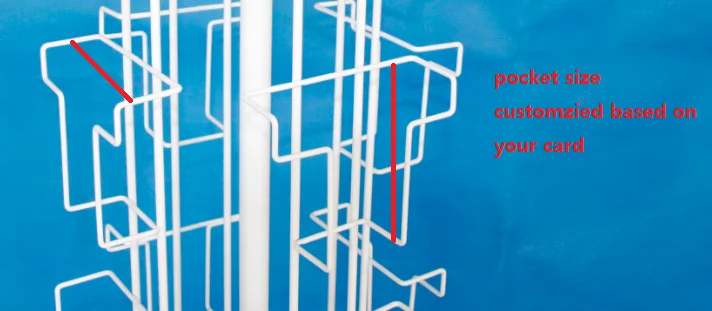 Dimensione Cartolina - Portable Metal Wire Pocket Holder