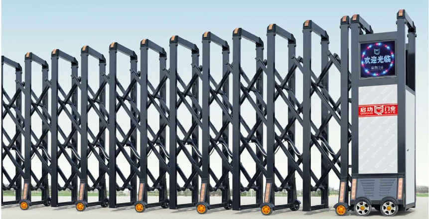Modern Sliding Retractable Metal Automatic Gate - Durable & Secure