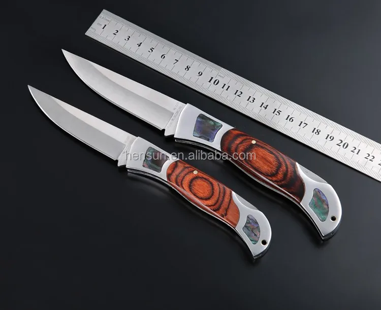 Knife Edc Folding Utility Colombia Cutter Blade Survival Self Defense ...