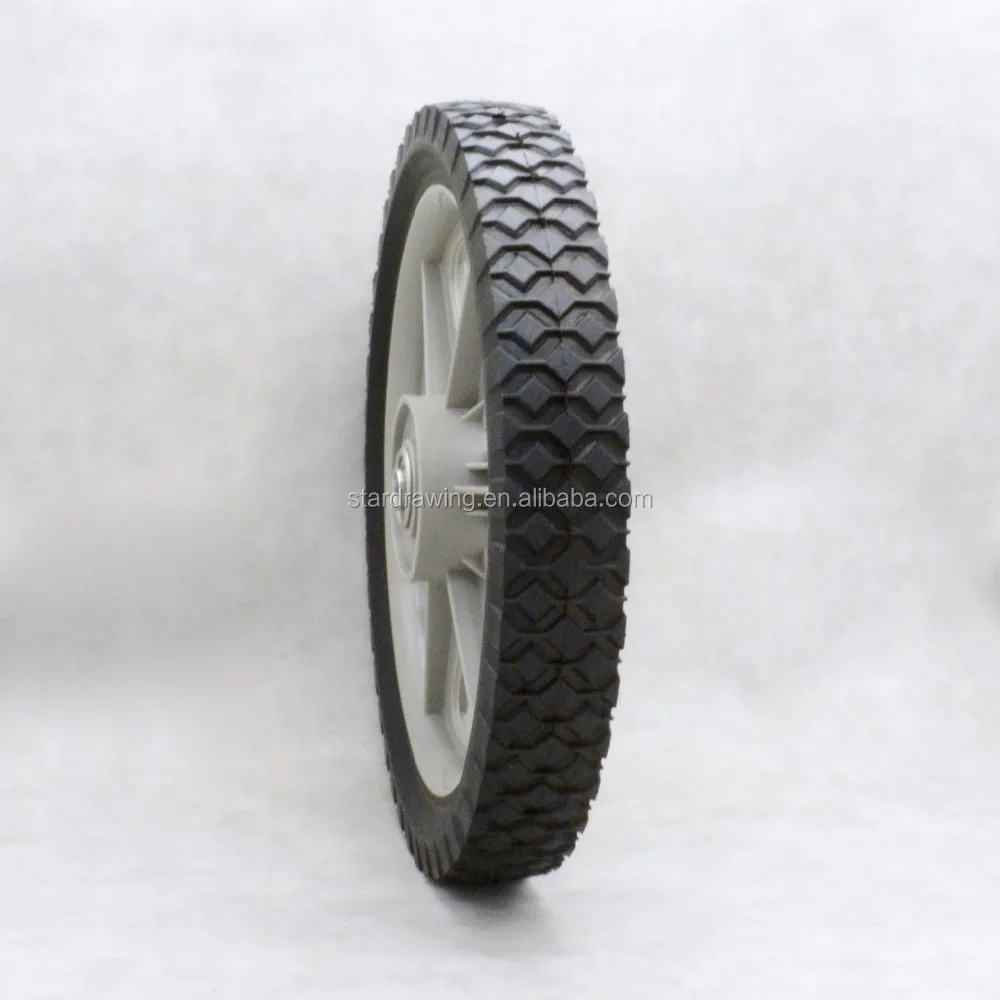 SS 10 12 Inch Solid Rubber Spoke Wheels - Durable & Versatile