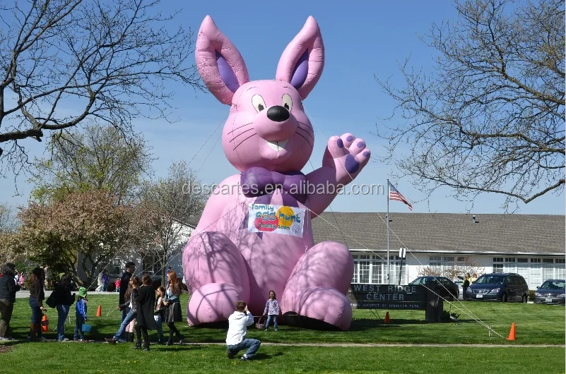 20ft Tall Giant Inflatable Bunny,Giant Inflatable Easter Rabbit For ...