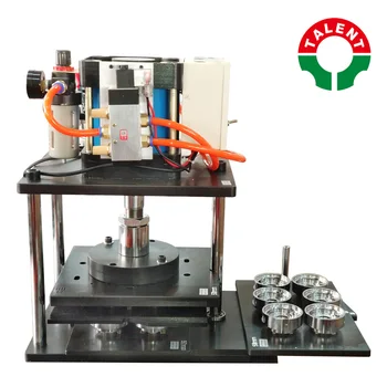 Pneumatic Badge Button Pin Making Machine Size 72x42x60cm Metal Pin ...