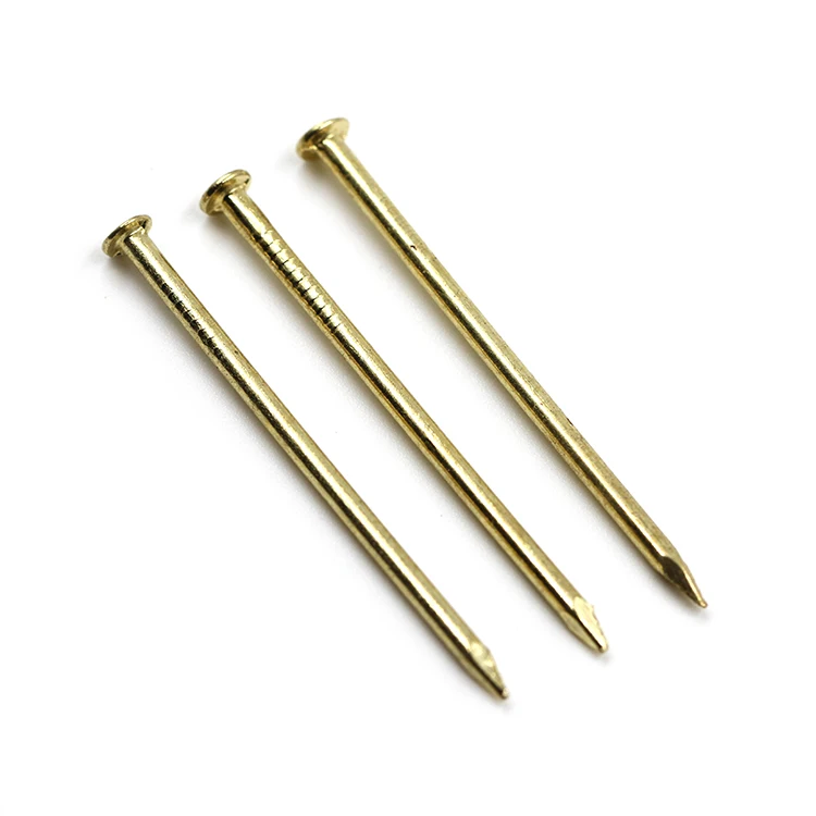 Low Price Brass Finish Wire Nails - Buy Polished Brass Finish Nail ...