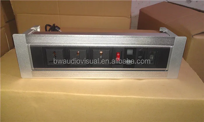 Av System Conceal Computer Desktop Power Socket/ Desk Receptacle - Buy ...
