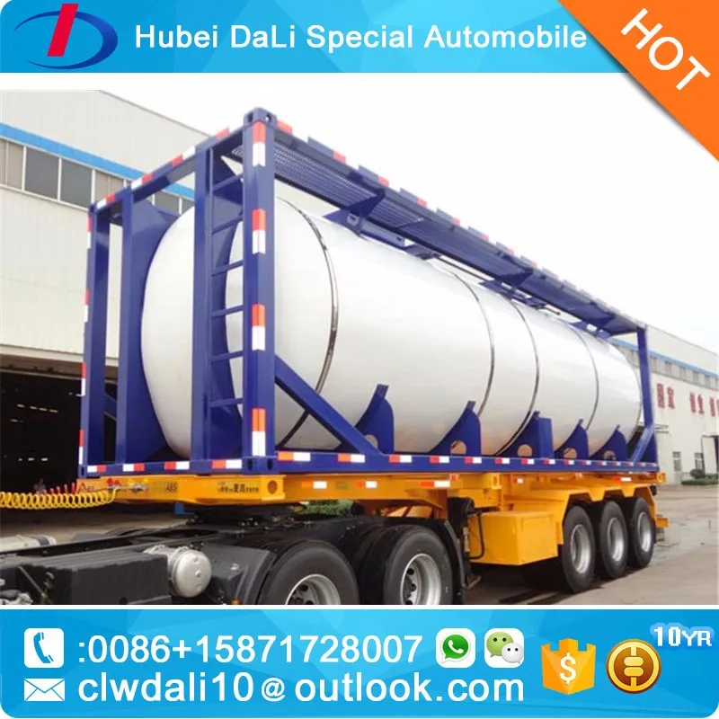 Container Frame Tank/20 And 40ft Iso Tank Container/diesel Tank ...