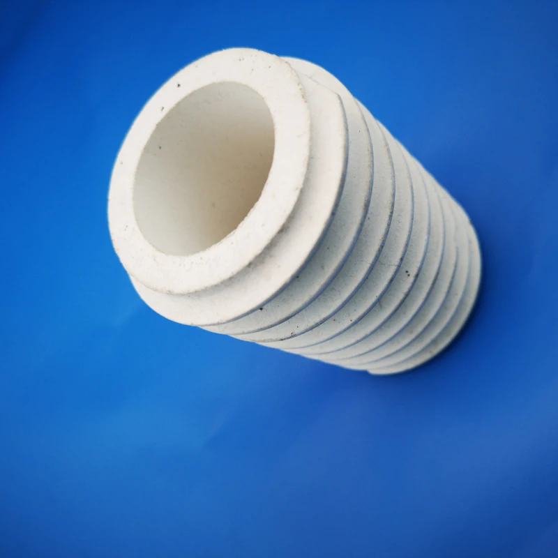 95% Alumina Thread Ceramic Tube Al2o3 - Buy Alumina Threaded Ceramic ...