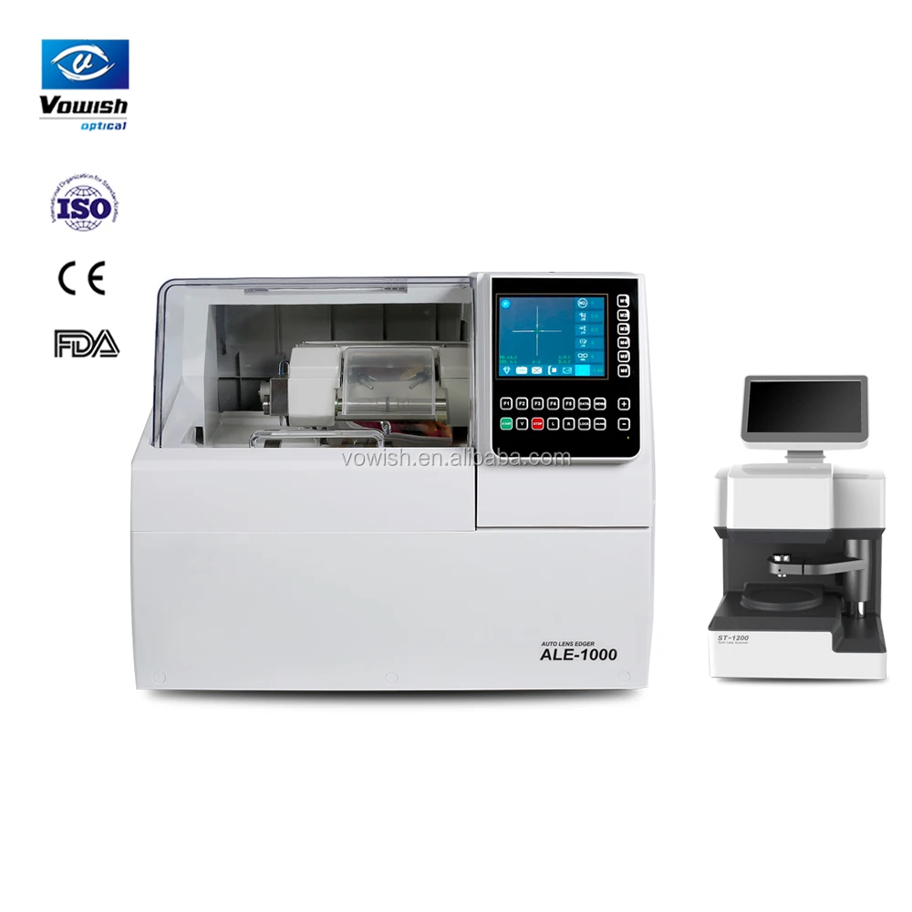 Optical Beveler Lens Cutting Machine ALE-1000 ST-1200