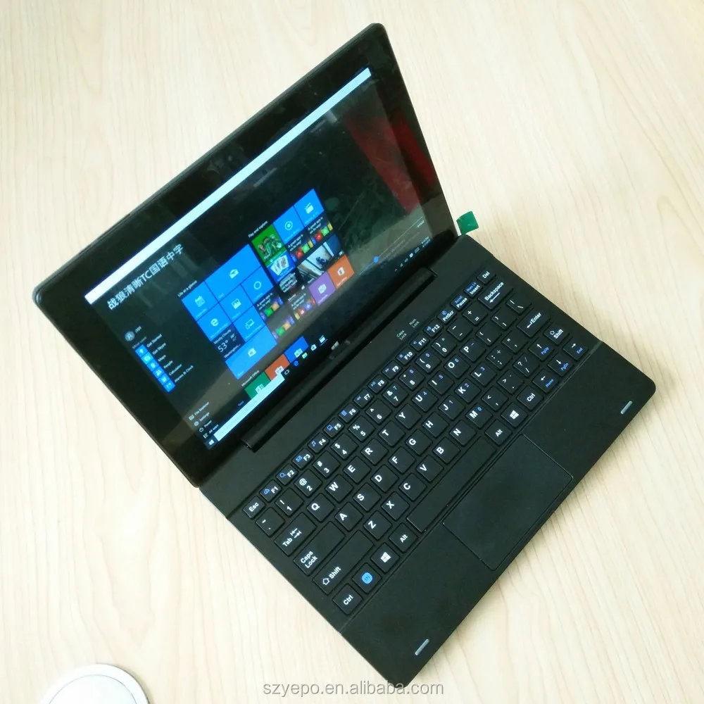 Factory Direct New 4gb 64gb 2 In 1 Tablet Laptop Pc 10 Inch Ips For ...