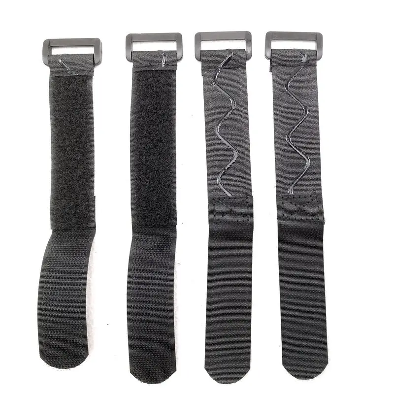 Non Slip Hook Loop Battery Strap with Custom Logo
