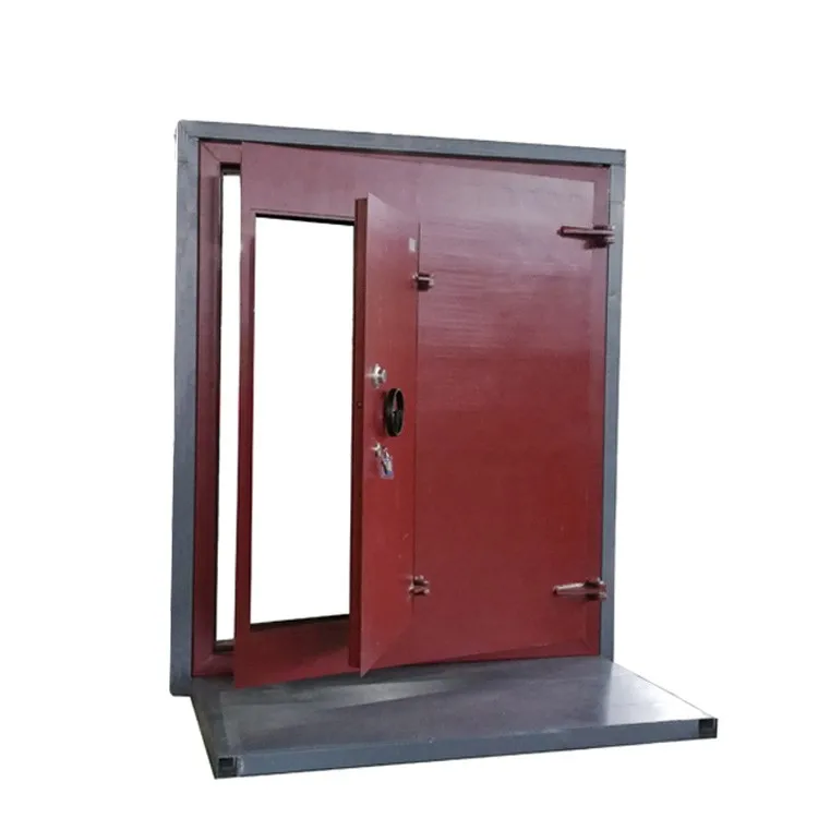 Steel Dual-Structure Jail Security Door - Galvanized Design with ...