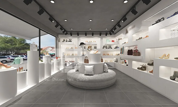 Best Selling Shoe Shop Layout Interior Design Shoe Stand Display - Buy ...