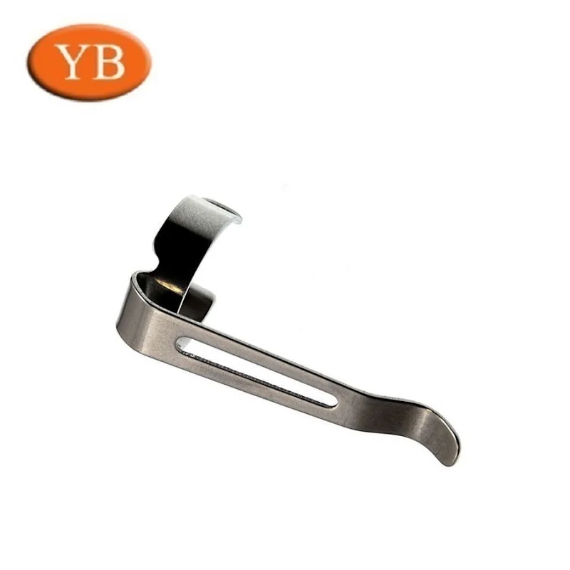 Custom Spring Steel Metal Flashlight Pocket Clips - Buy Metal Waist ...