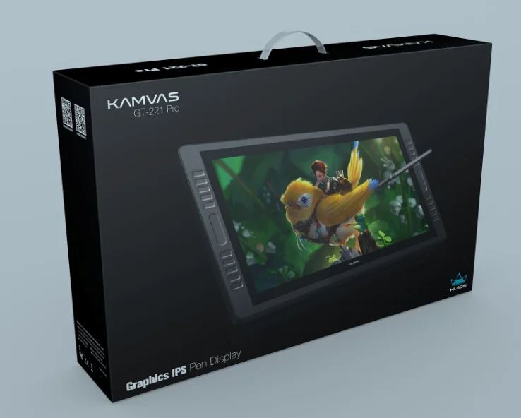 Huion Kamvas Gt-221 Pro 22 Inches Lcd Drawing Tablet Monitor Display ...