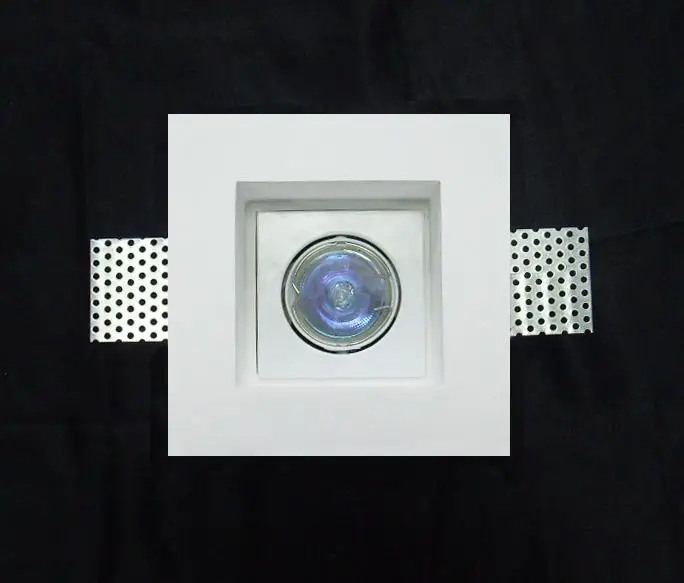 Gypsum Plaster Recess Ceiling Light Downlight - Buy Gypsum Lighting ...