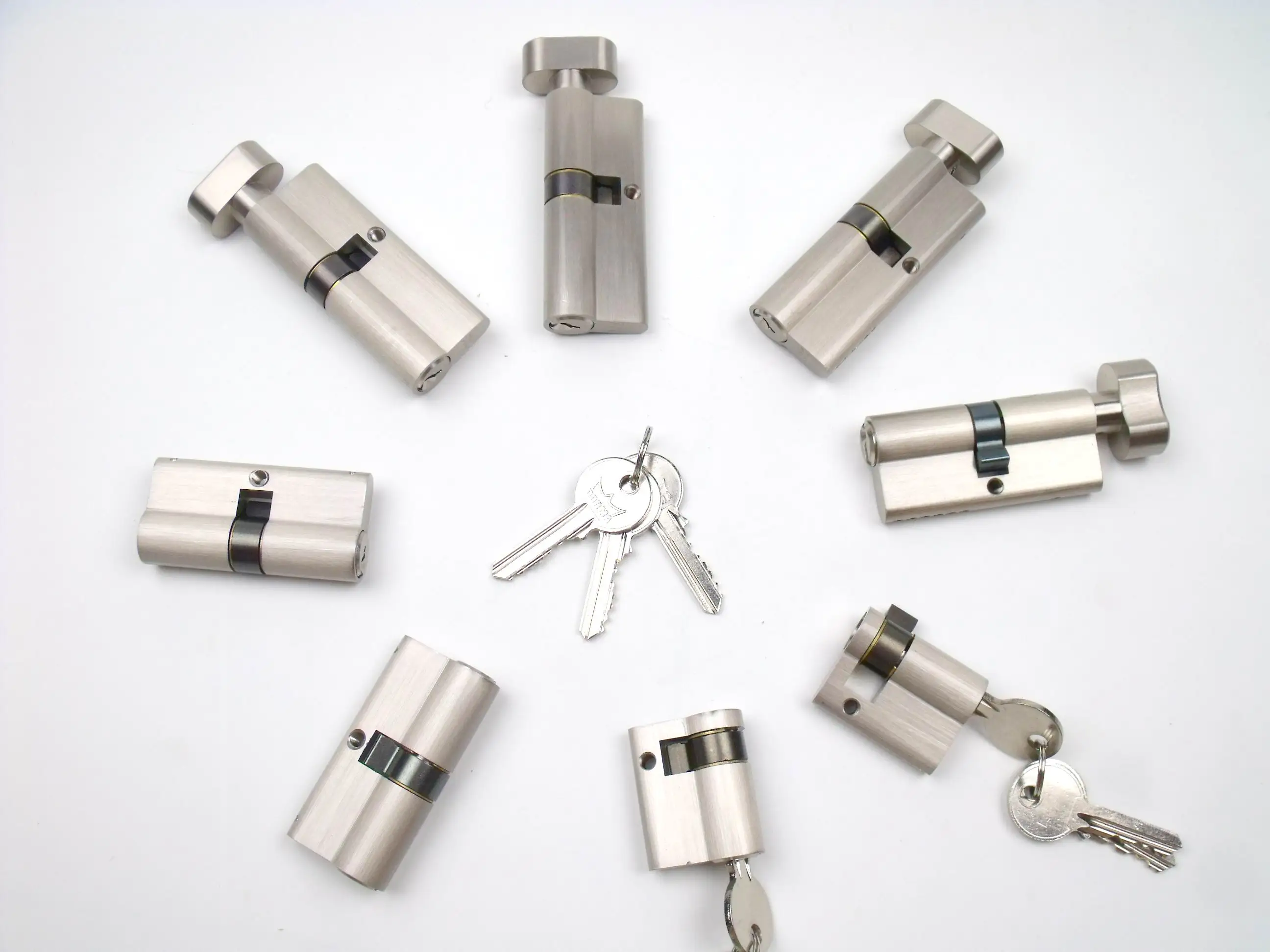 Fire Rated Euro Mortise Lock Set - SS304 Stainless Steel