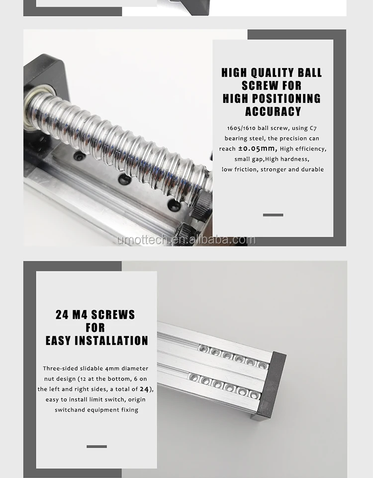 Polar Coordinate Structure 2-axis Robotic Arm Motorized Linear Guide Xy ...