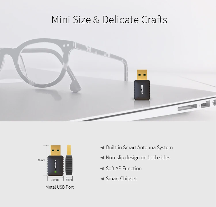 600m Dual Band 2.4g 5.8g Wireless Lan Realtek Rtl8811cu Wireless Usb ...