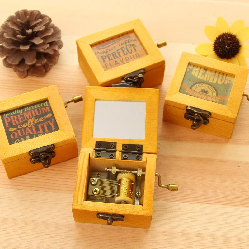 2016 Wholesale Mini Digital Music Box Speaker Custom Music Box Hand ...