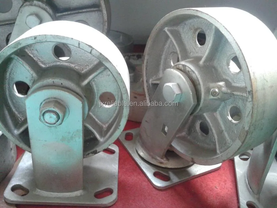 Factory 6 Inch Iron Steel Caster Wheels Industrial - Buy Caster Wheel ...