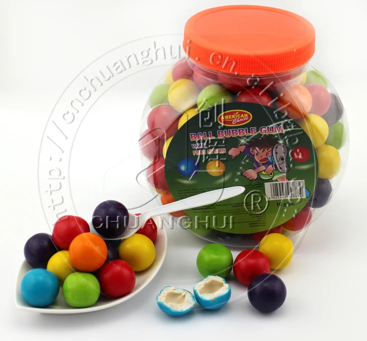 10g /pc Ball Shape Chewing Bubble Gum - Buy Ball Shape Chewing Gum,Ball ...